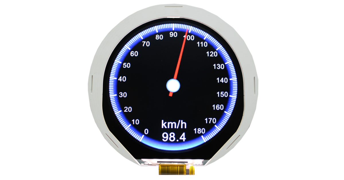 4.2" Circular Colour TFT LCD Display | Anders Electronics