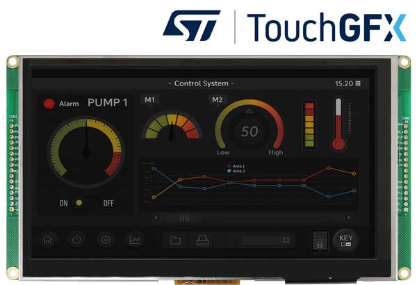 7.0" Smart TFT Display with CTP and RS485 (Modbus) | Anders Electronics